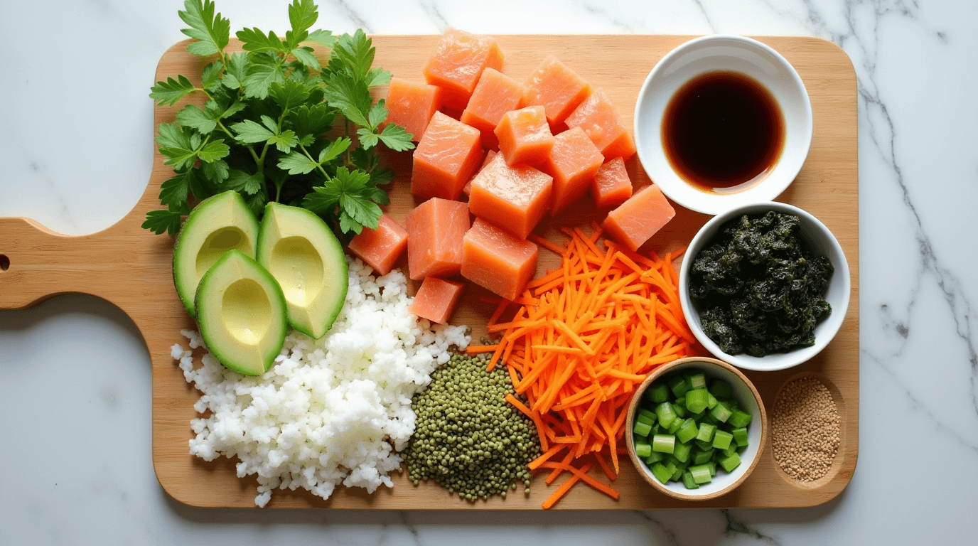 Salmon Poke Bowl Recipe – Fresh & Flavorful Dish | Tasty Meats Recipe