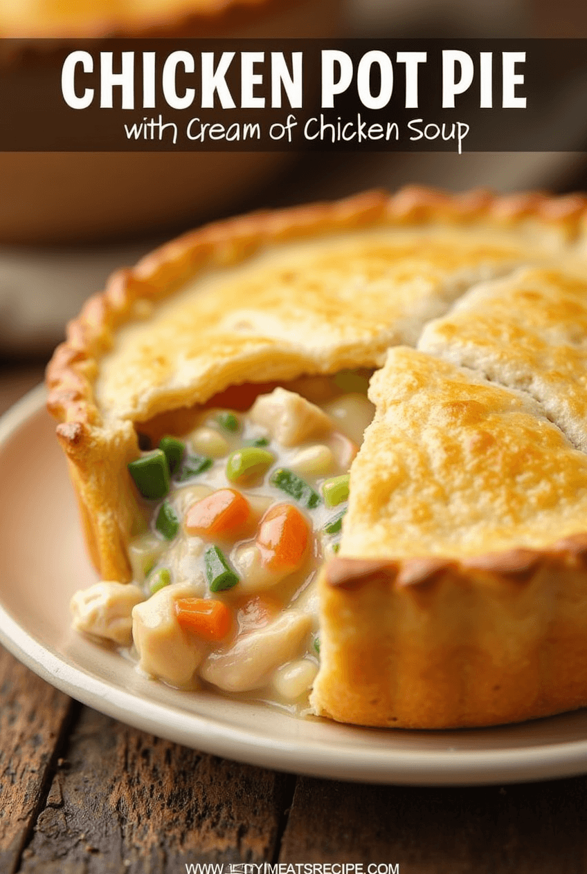 easy chicken pot pie recipe kits with cream of chicken soup ...